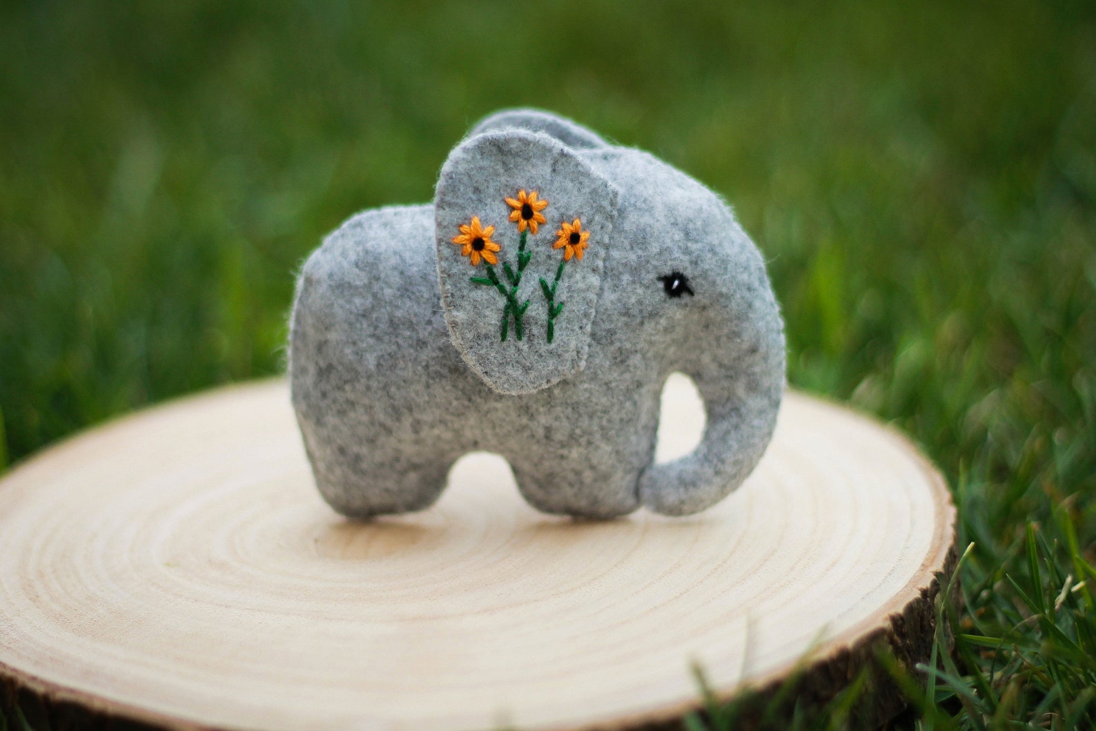Elephants Sewing Pattern Felt Garland Baby Mobile Pattern - Etsy