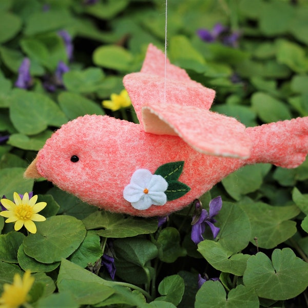 Flying Bird Mobile - Etsy