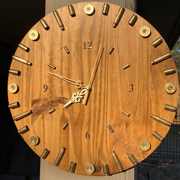 Bullet Clock - Etsy