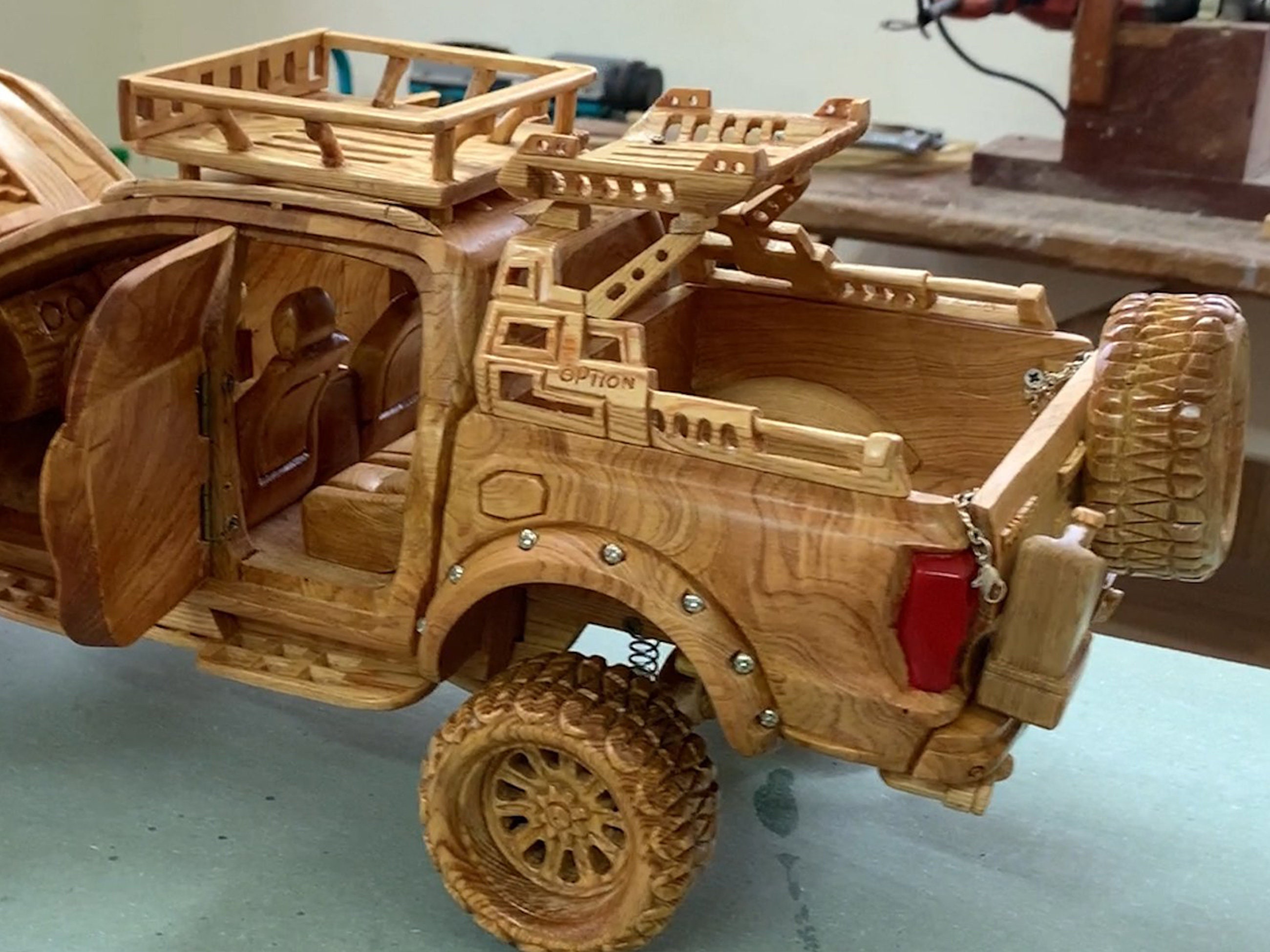 Woodworking Art WA08: FORD RAPTOR Special Version Wooden | Etsy
