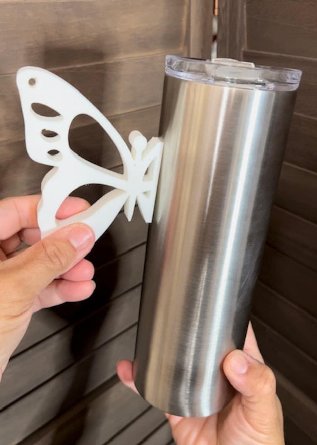 Butterfly Handle - Butterfly Tumbler Handle - Butterfly Cup Handle ...