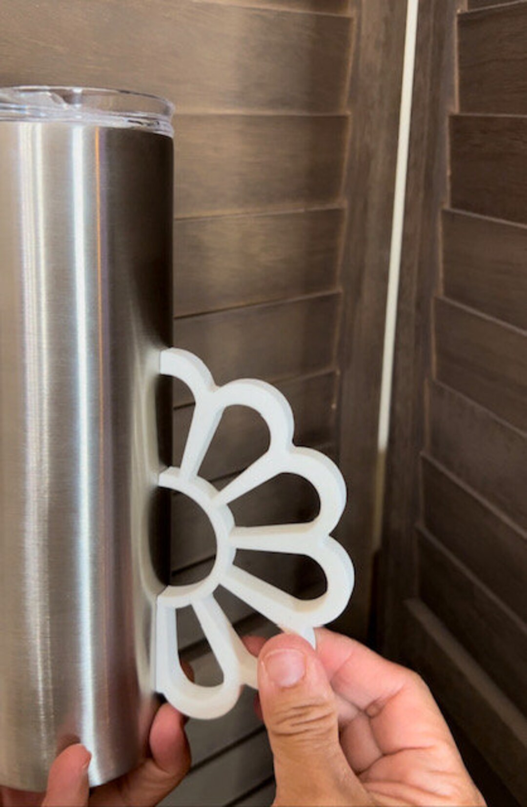 Floral Tumbler Handle - Flower Tumbler Handle - Floral Cup Handle ...