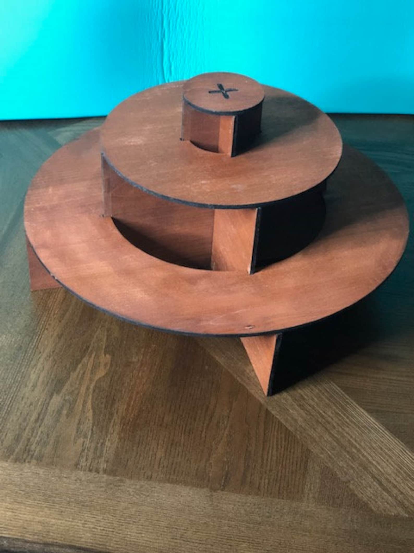 Digital Download - Three Tier Round Display Stand Tumblers, Cupcakes ...