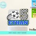 Soccer Cake Topper Printable Cake Decorations Sports Personalized ...