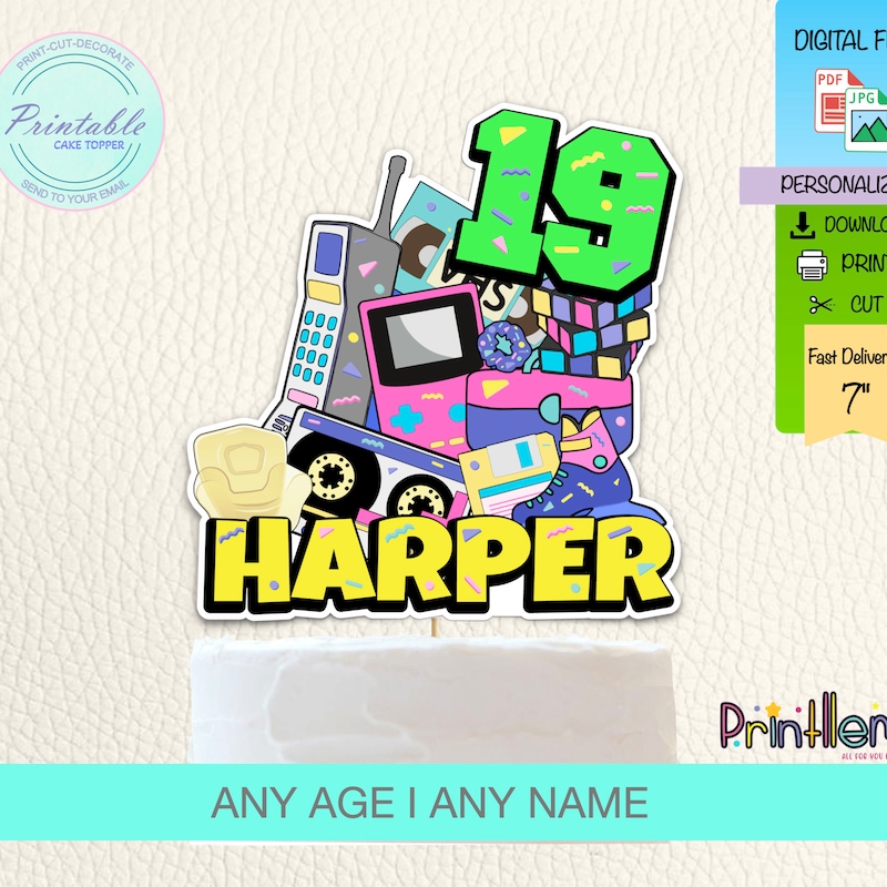 90s Centerpiece - Etsy