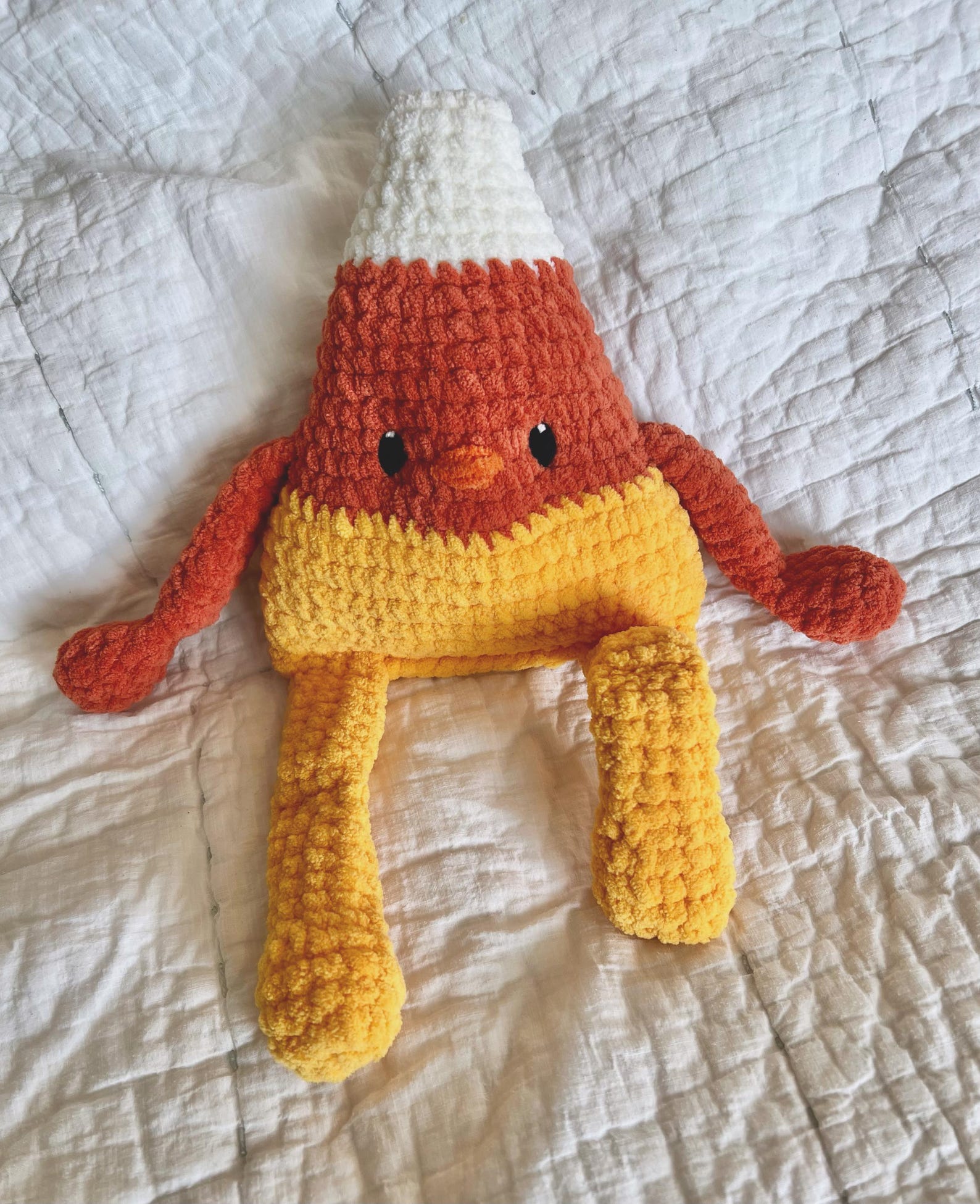 Candy Corn Pal PATTERN - Etsy