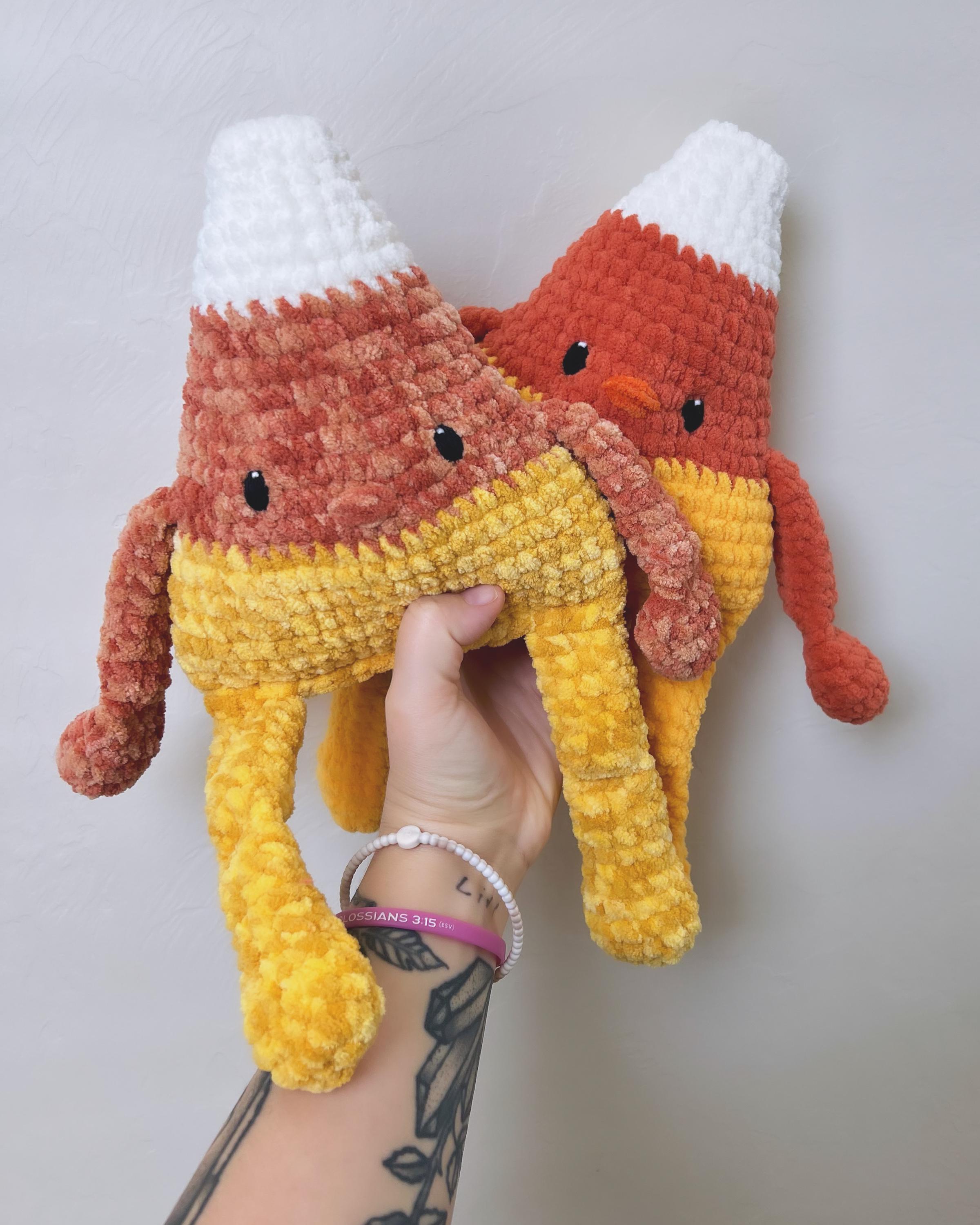 Candy Corn Pal PATTERN - Etsy