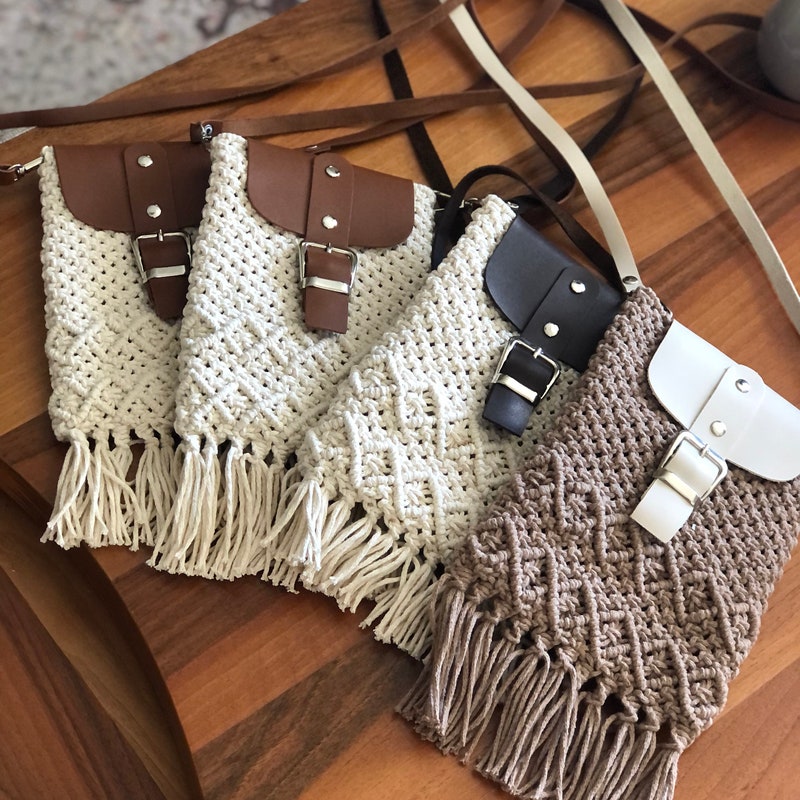 Macrame Purse - Etsy