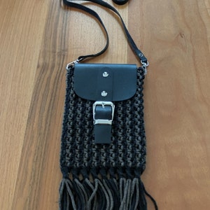 Macrame Phone Bag, Macrame Purse, Macrame Wallet, Phone Bag With ...
