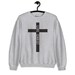 Live Christ Crucifix Crewneck Jumper - Religious Christian Gift - Etsy