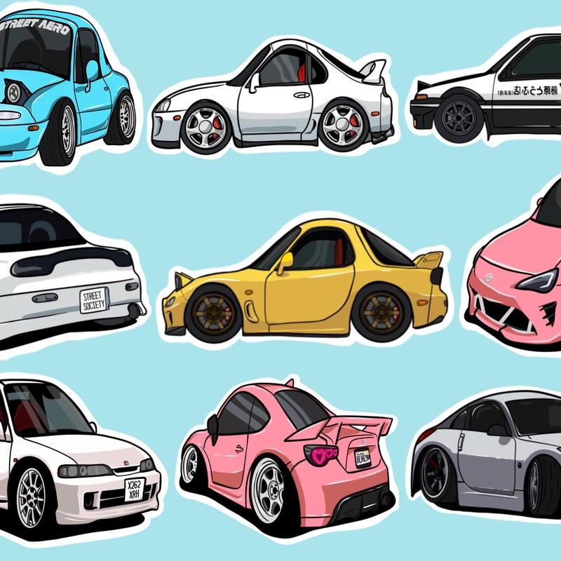 Cartoon Car Accessories - Etsy
