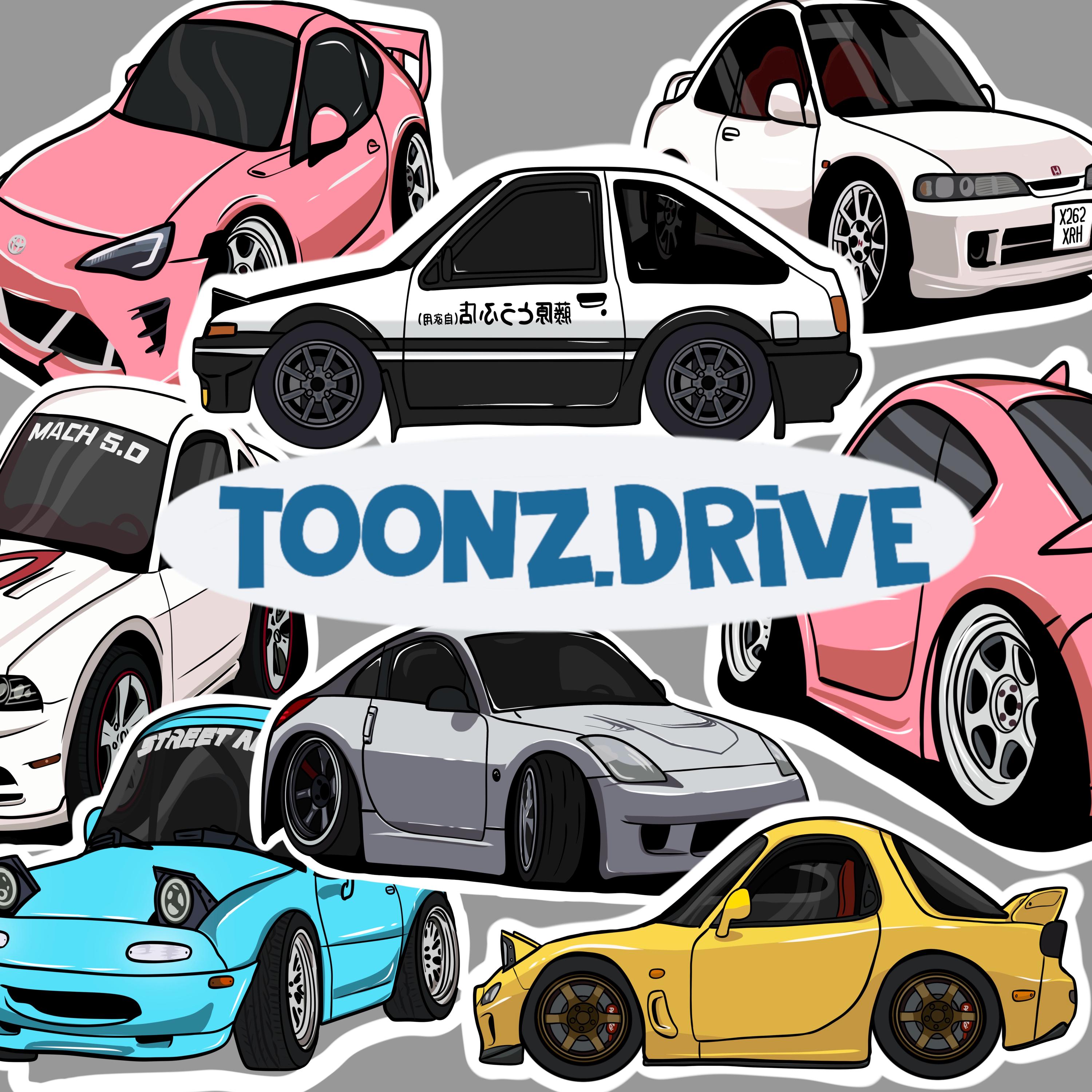 Custom Cartoon Car Illustration | Chibi Car Drawing | Personalized ...