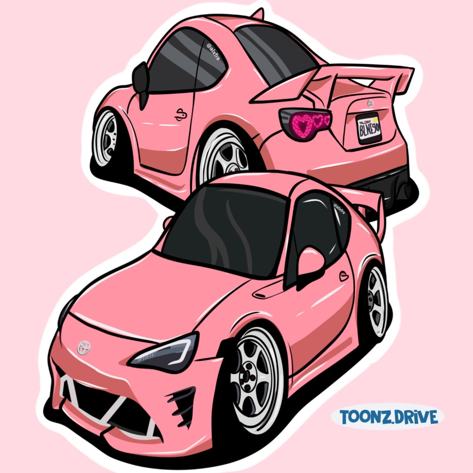 Personalized Custom Car Illustration, Car Portrait, Car Digital Drawing ...