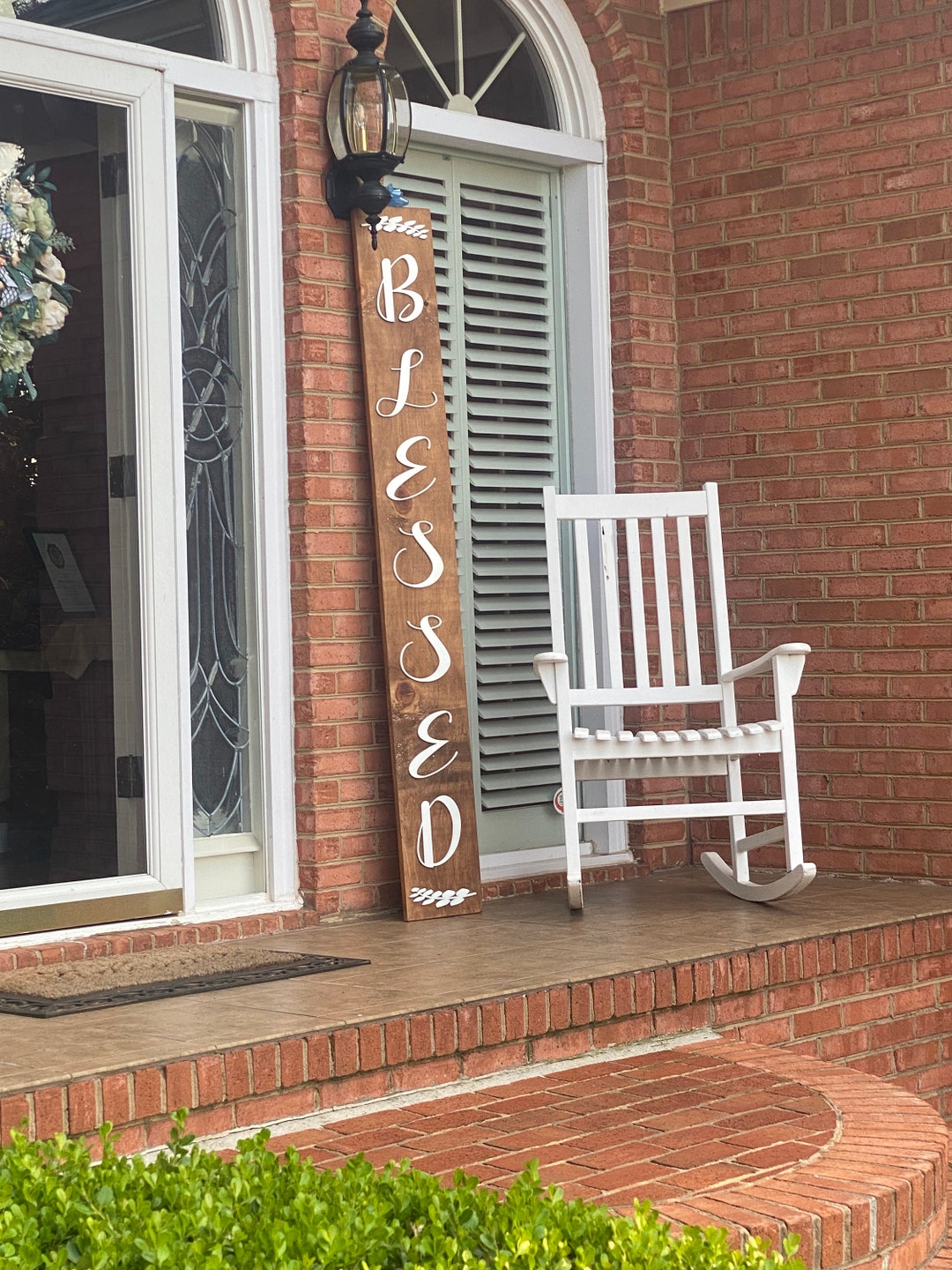 Blessed 6ft Porch Sign - Etsy