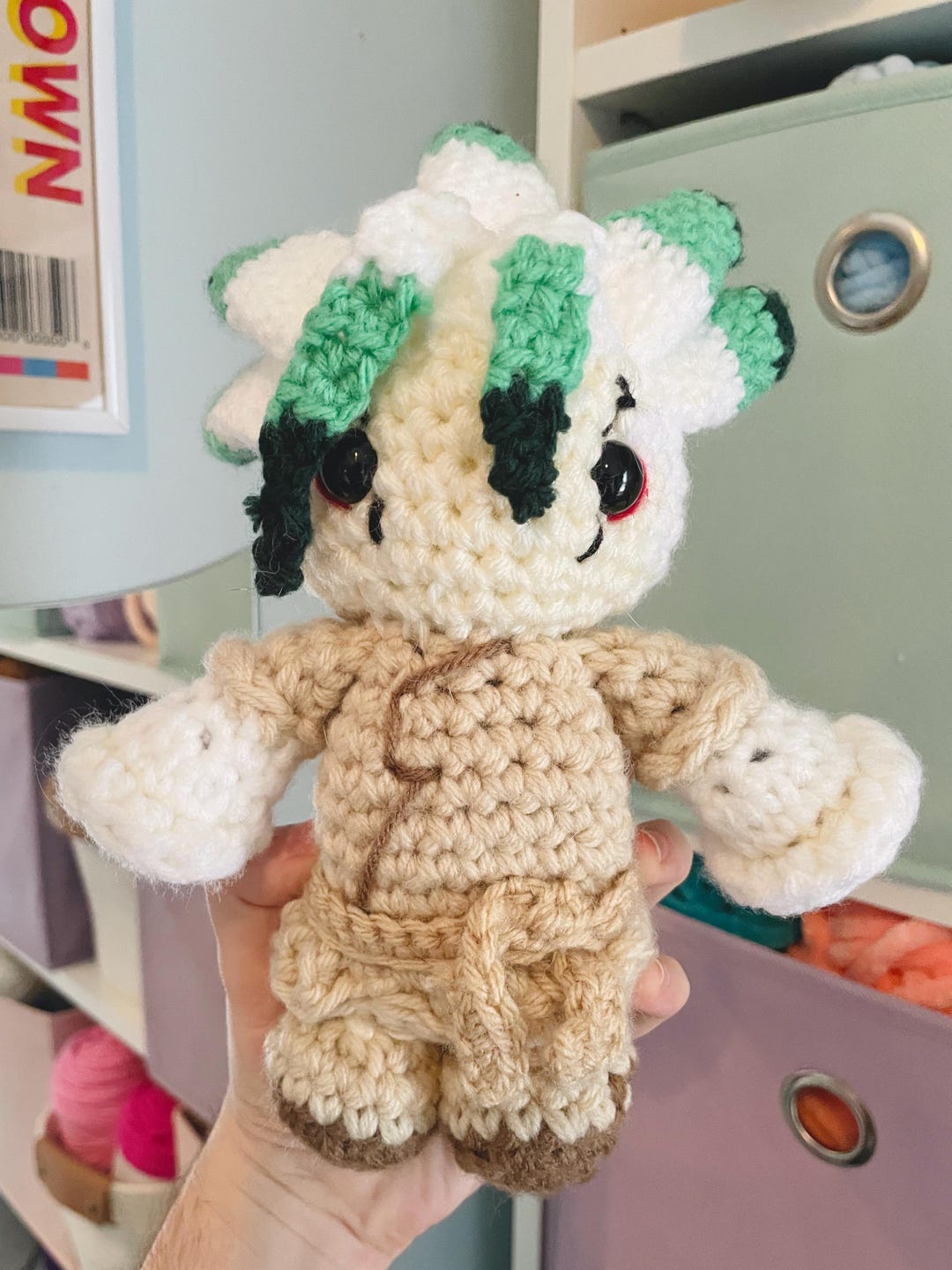 Ishigami Senku - Dr.stone Crochet Plush - Etsy