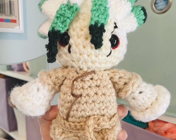 Ishigami Senku - Dr.stone Crochet Plush - Etsy