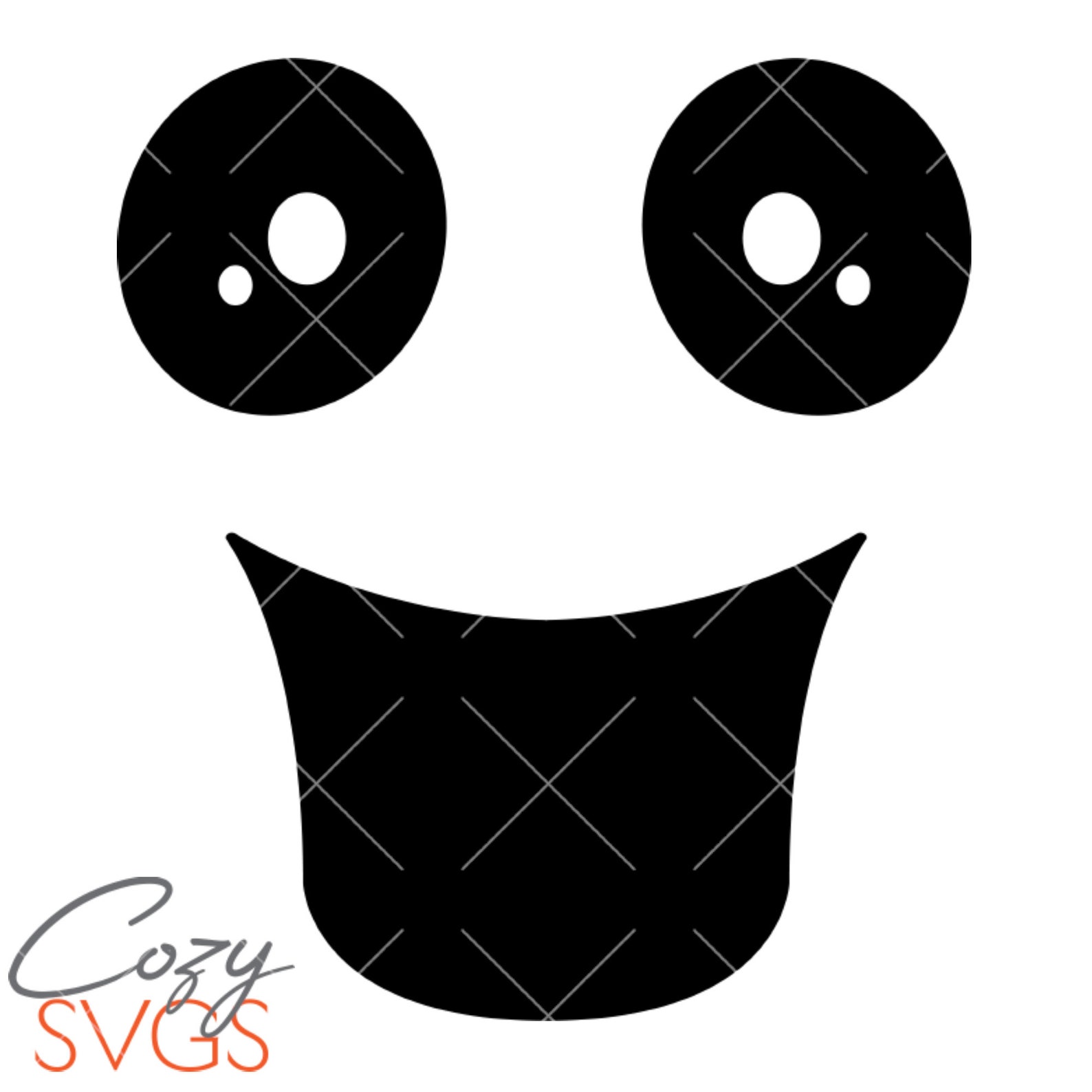 Ghost Face SVG, Cute Ghost Face Svg, SVG File Halloween SVG Digital ...