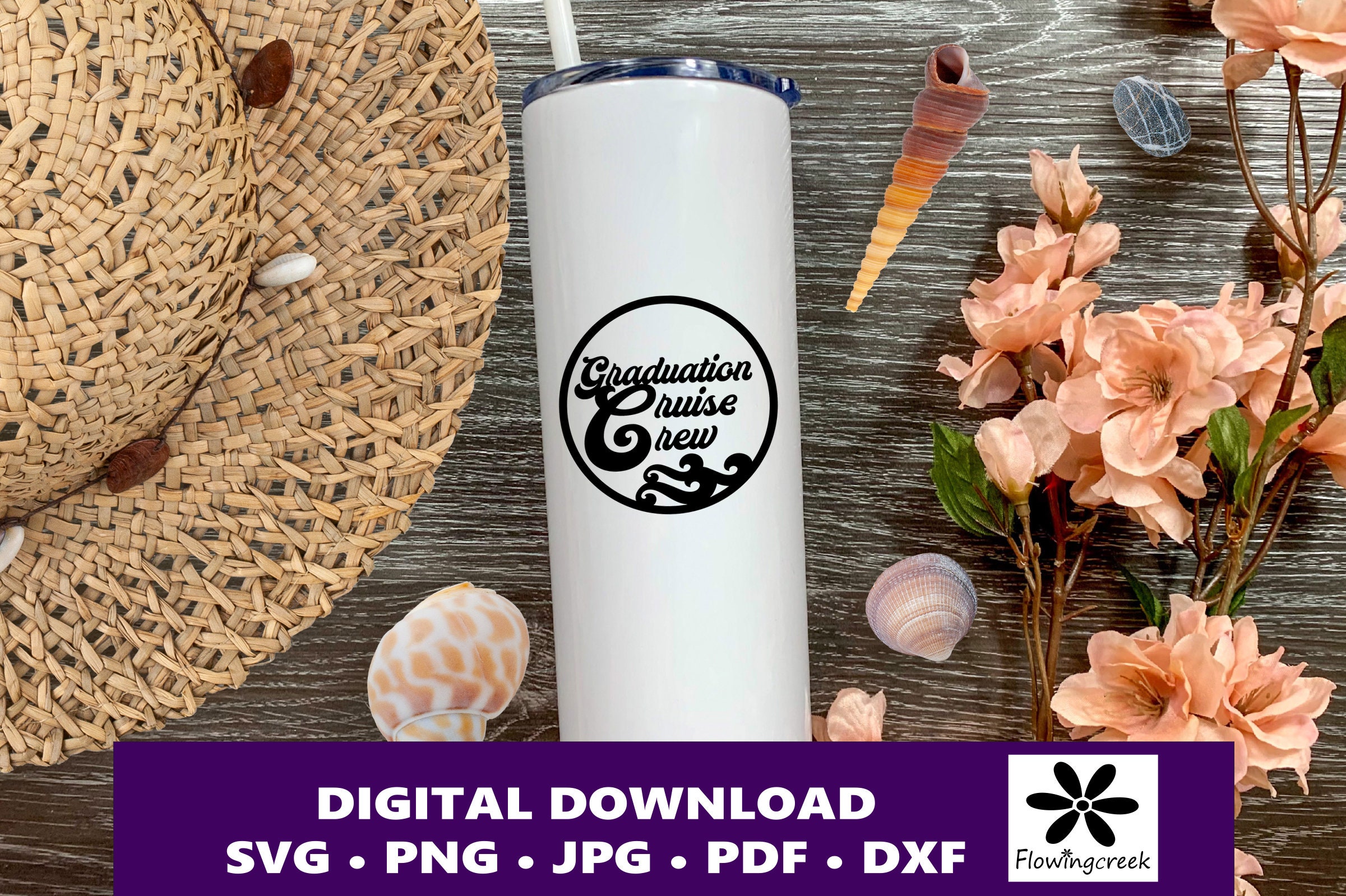 Graduation Cruise Crew With Border Svg Digital Cut File Design for ...