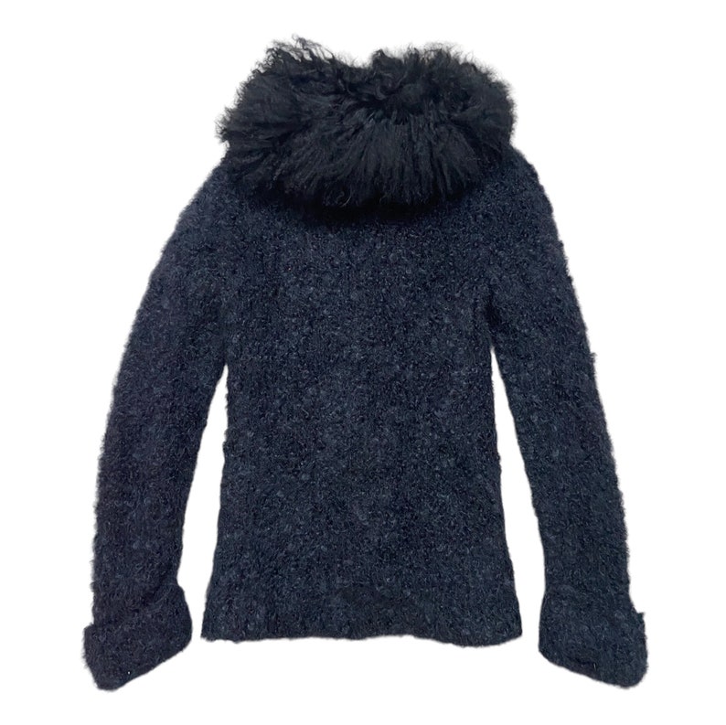 Mary Quant London Afro Fur Hoodie - Etsy