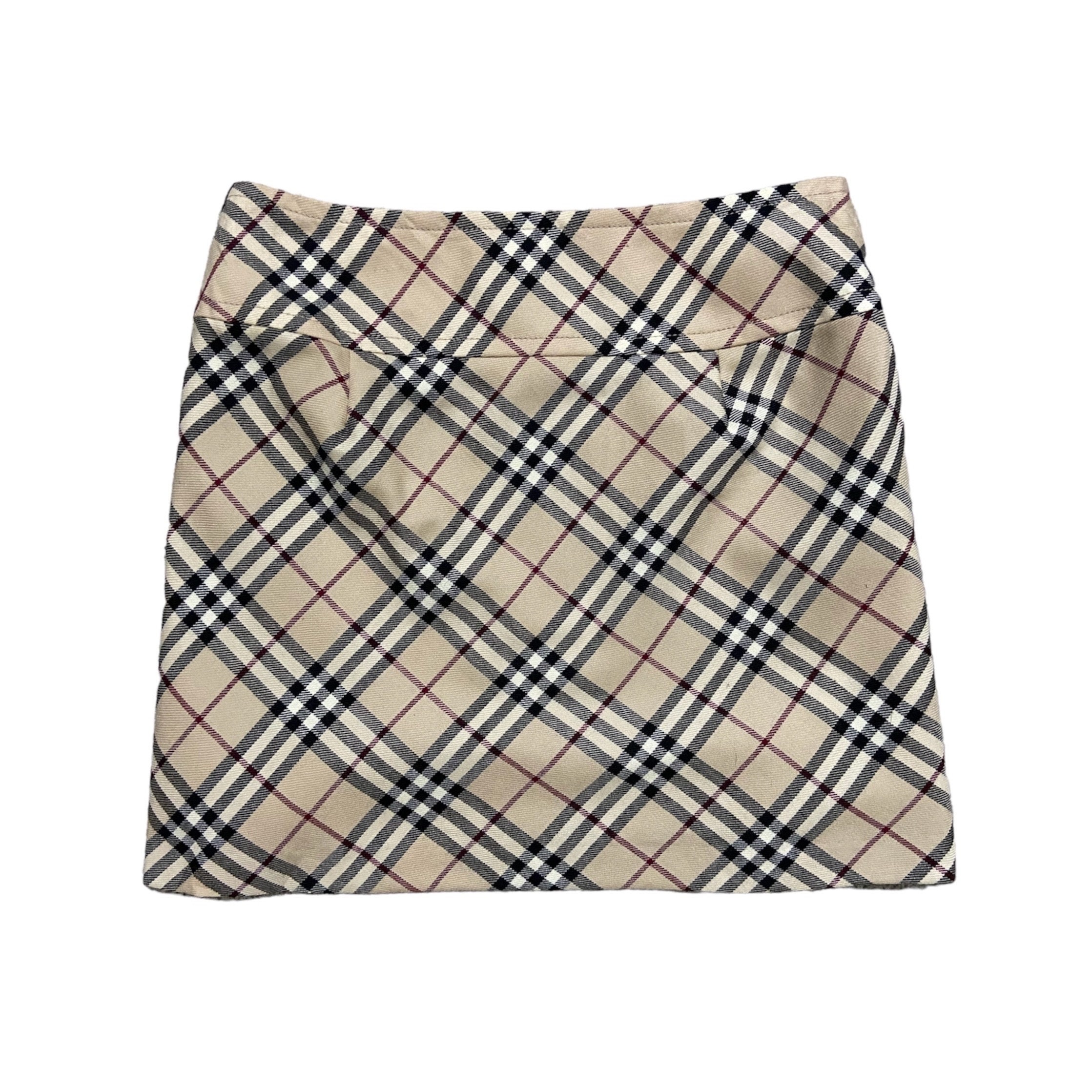 Burberry Nova Check Mini Skirt - Etsy