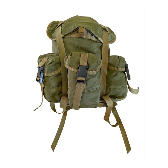 Vintage Military Rucksack Nylon Bag - Etsy