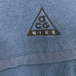 Vintage Nike ACG Oversized Fleece Pullover - Etsy