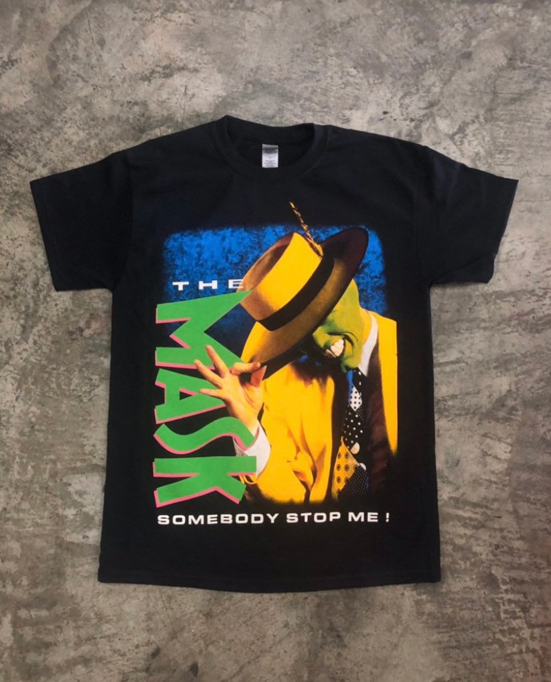 Vintage the Mask Movie Reprint Custom Tshirt - Etsy Vintage the Mask Movie Reprint Custom Tshirt - Etsy