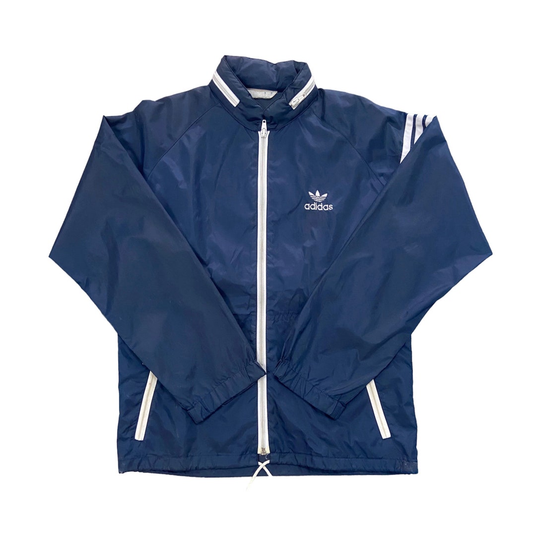 Vintage Adidas Trefoil Windbreaker Jacket - Etsy