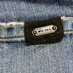 Diesel Distressed Carpenter Denim - Etsy