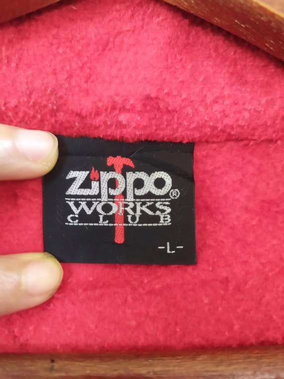 Vintage Zippo Works Club Fleece Jacket - Gem