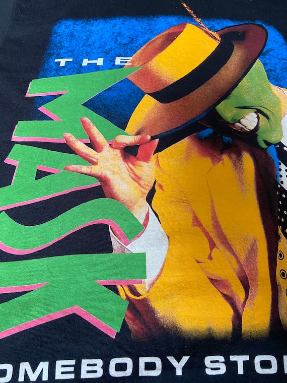Vintage The Mask Movie Reprint Custom Tshirt - Gem