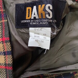 Vintage Daks London Checker Skirt - Etsy