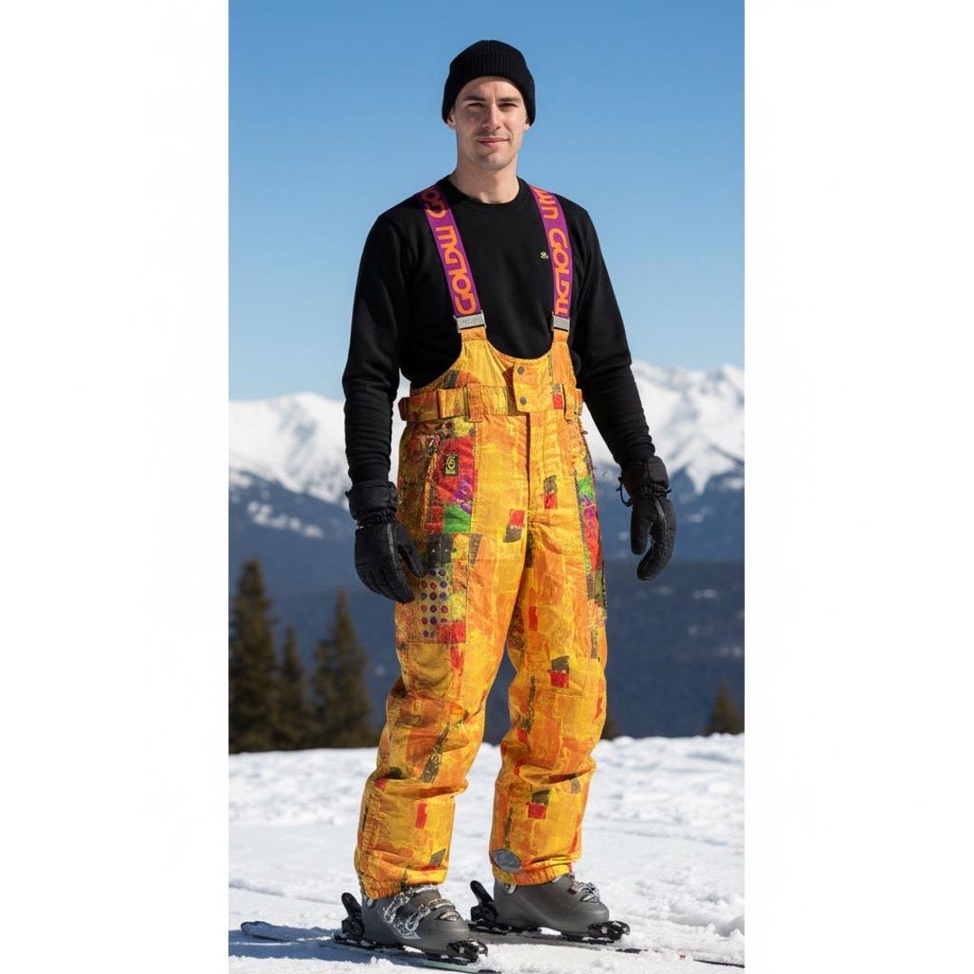 Vintage Goldwin Ski Pants Junpsuit - Etsy