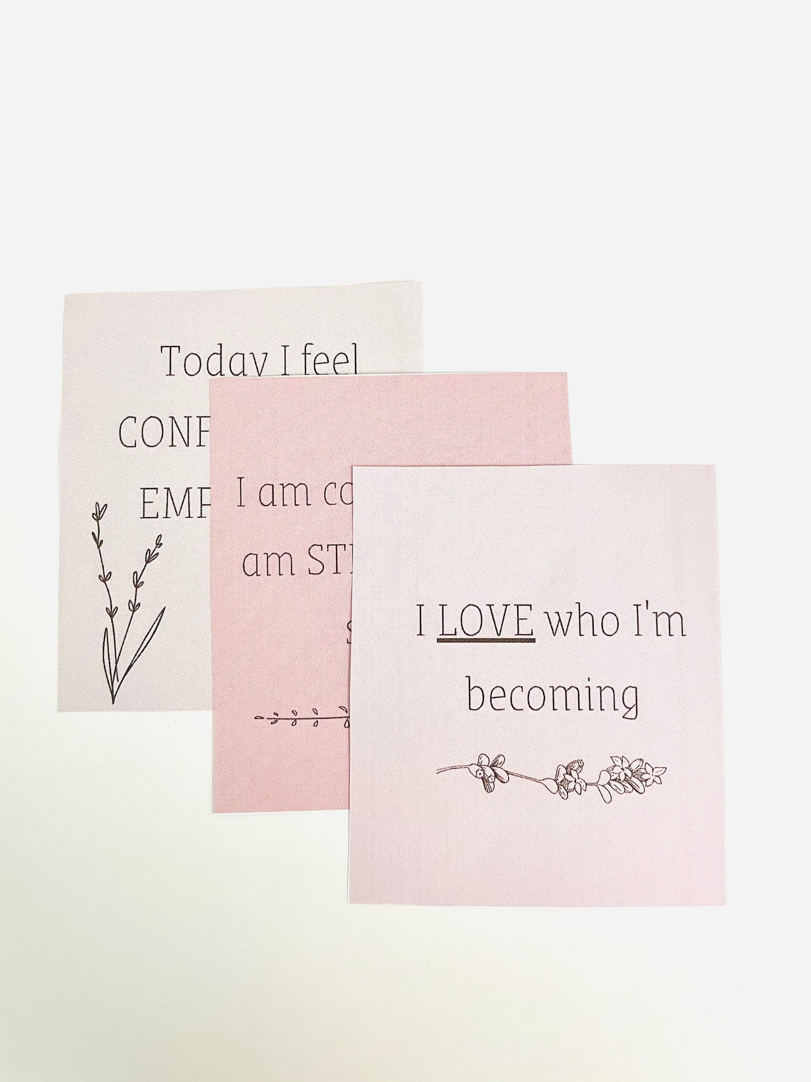 Positive Affirmation Cards Printable - Etsy