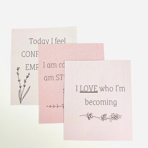 Positive Affirmation Cards Printable - Etsy