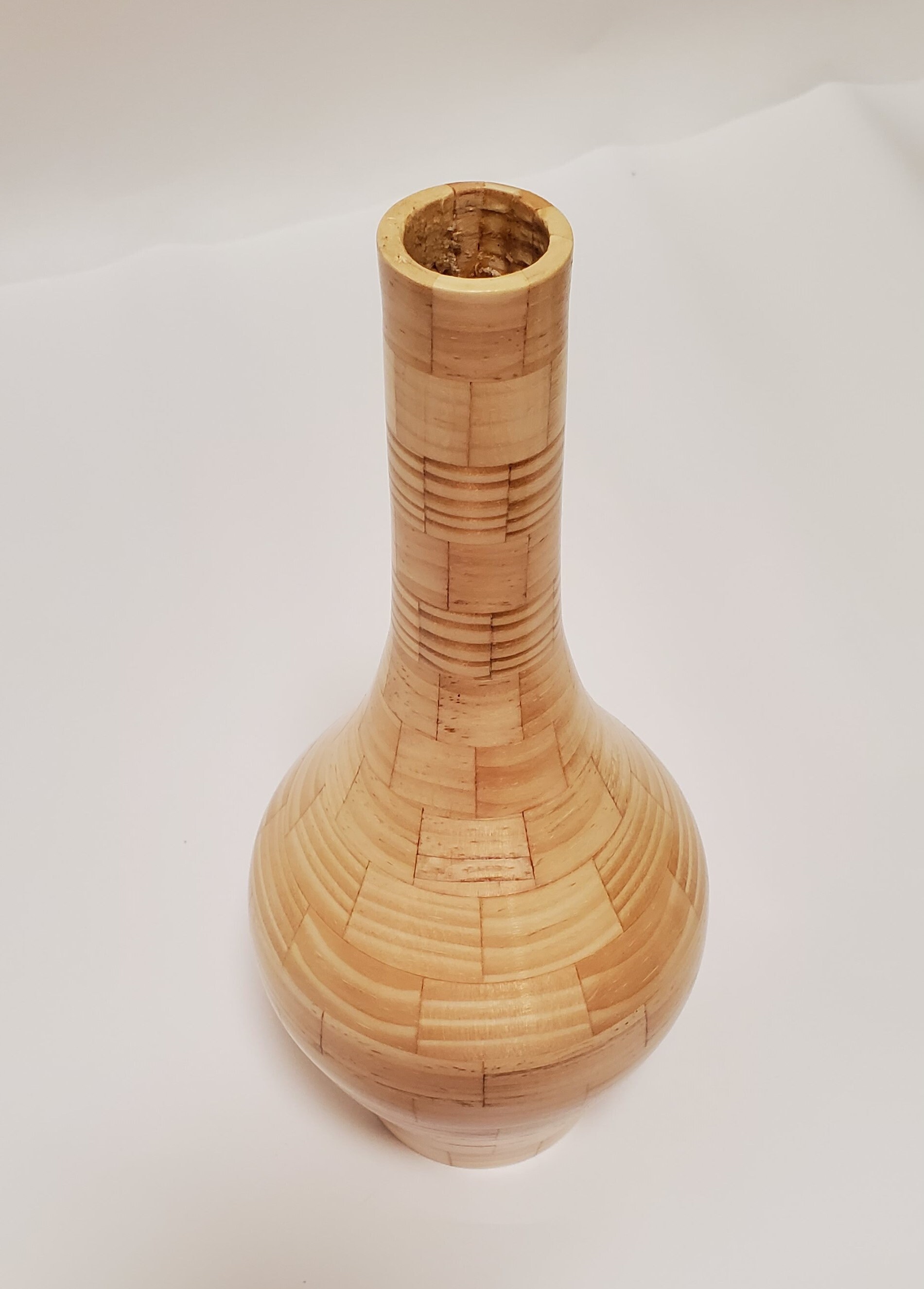 Segmented Wood Vase Set - Etsy