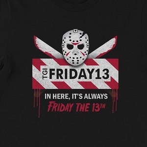 Jason Friday the 13th Parody Tee TGIF Halloween - Etsy