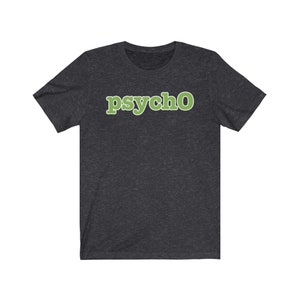 Psycho Tee 2-sided Unisex Jersey Short Sleeve Tee - Etsy