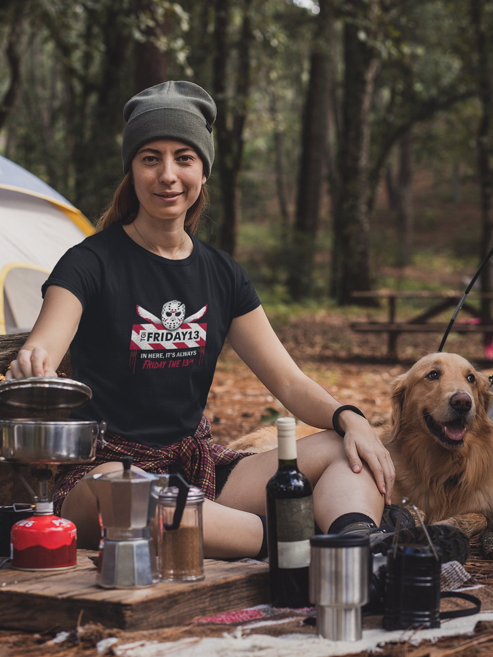 Jason Friday the 13th Parody Tee TGIF Halloween - Etsy