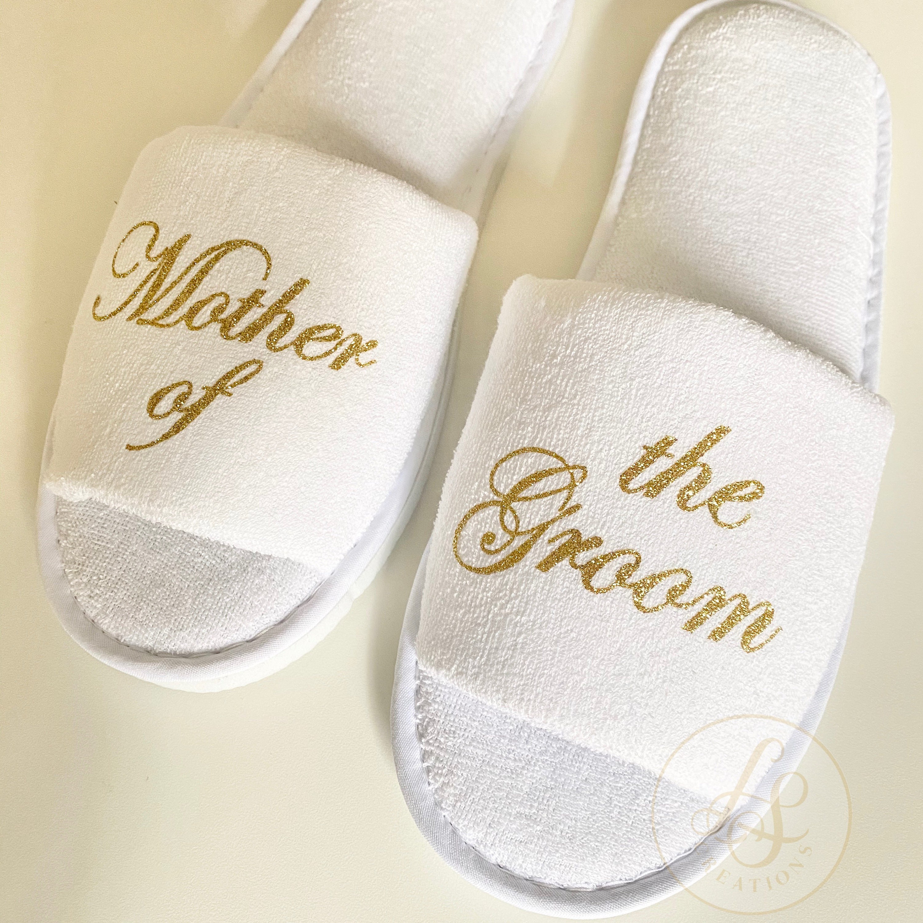 Personalized Bride slippers wedding slippers bridesmaid | Etsy