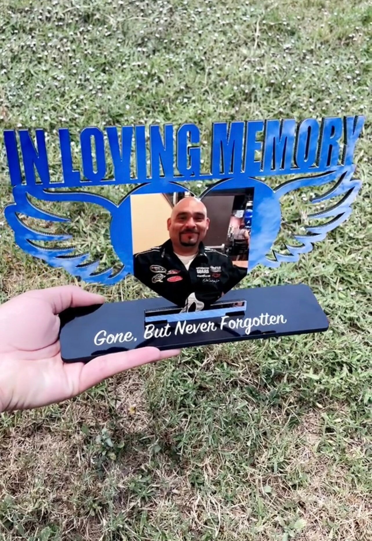 In Loving Memory Photo Frame Photo Plaque Memorial Gifts - Etsy