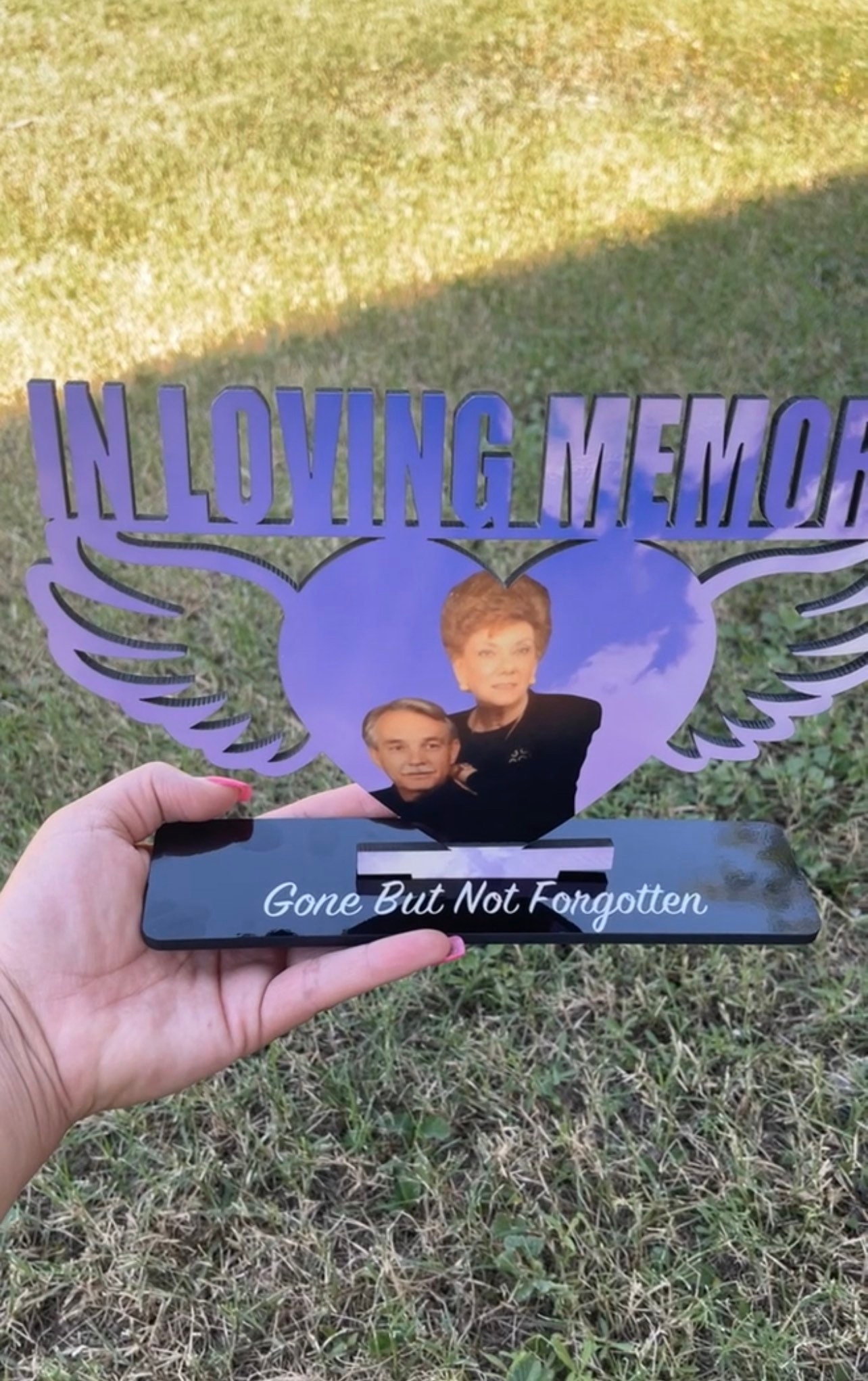 In Loving Memory Photo Frame Photo Plaque Memorial Gifts - Etsy