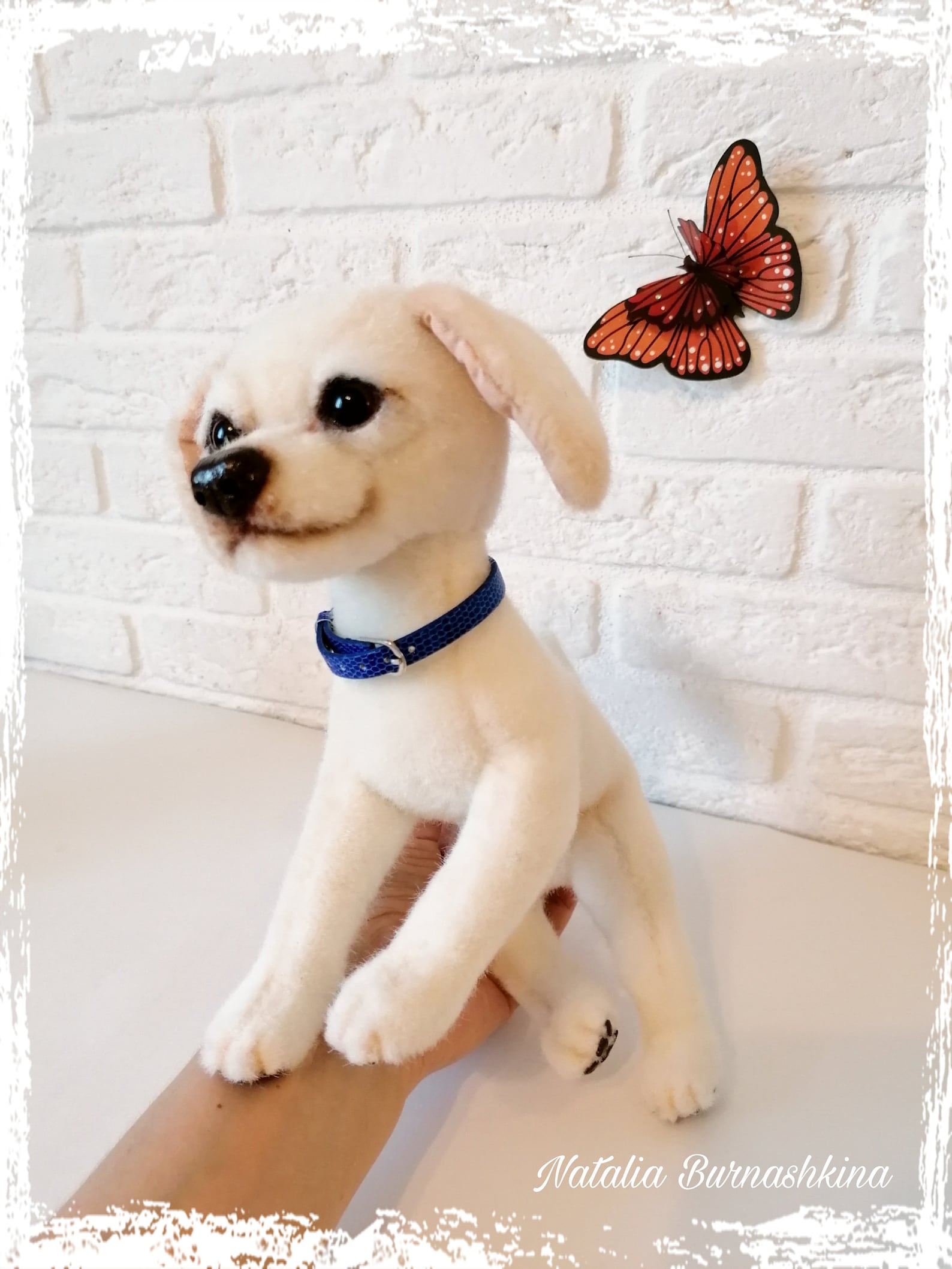 Realistic teddy dog - lomisteel