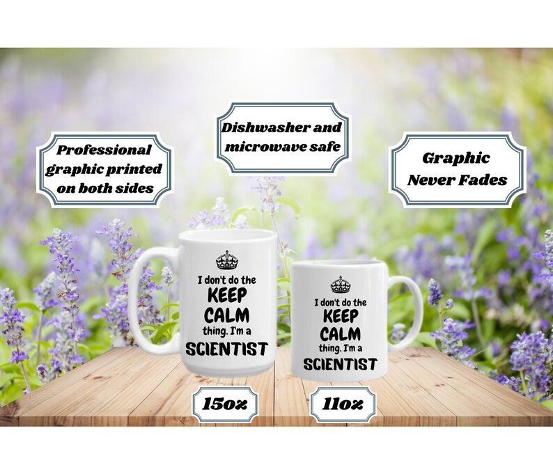 Don't Keep Calm Scientist Coffee Mug, Medical Laboratory Scientist Tea ...