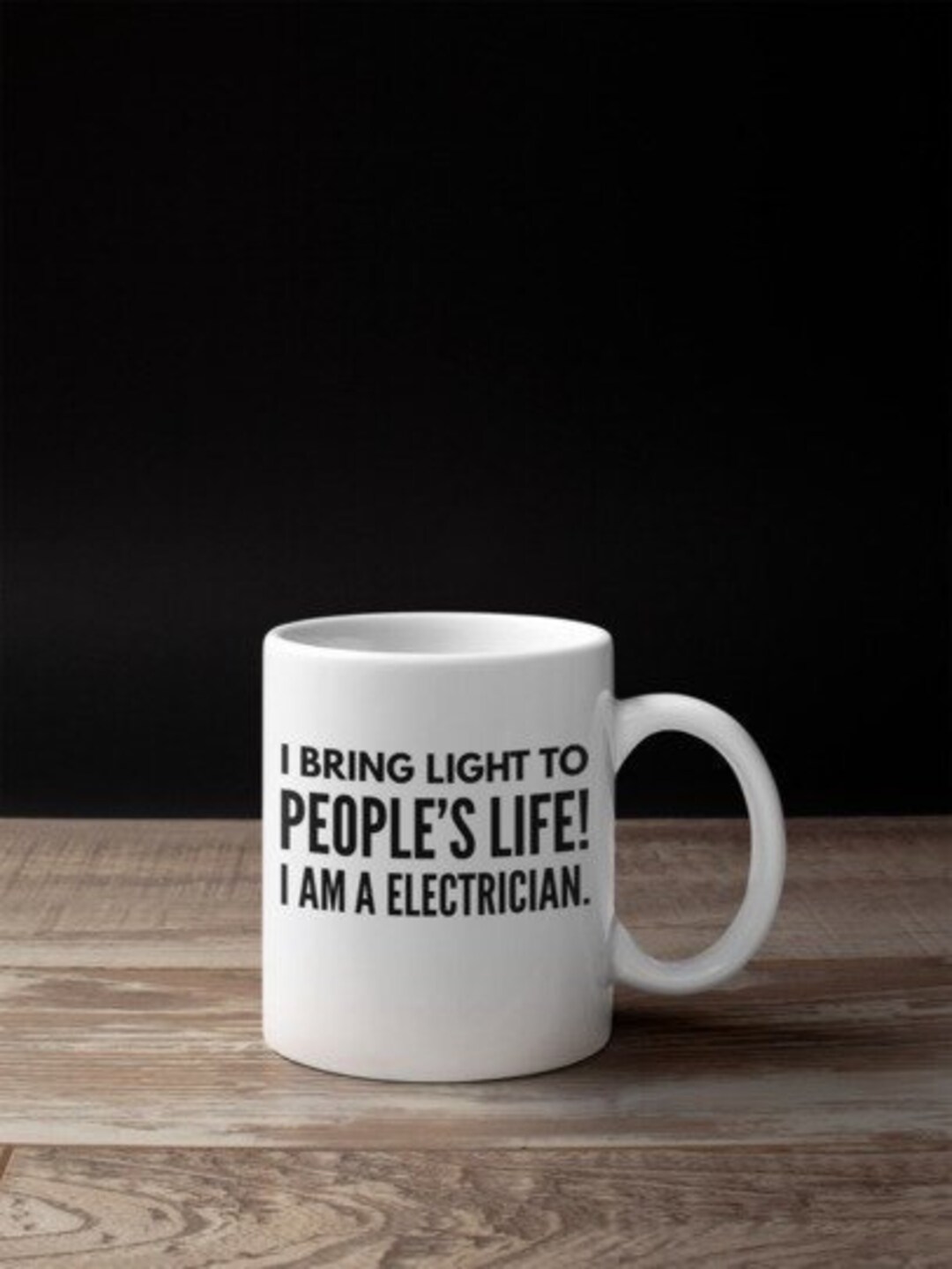Electrician Coffee Mug, Gift for Electrician, Ceramic White Mug, 11oz ...