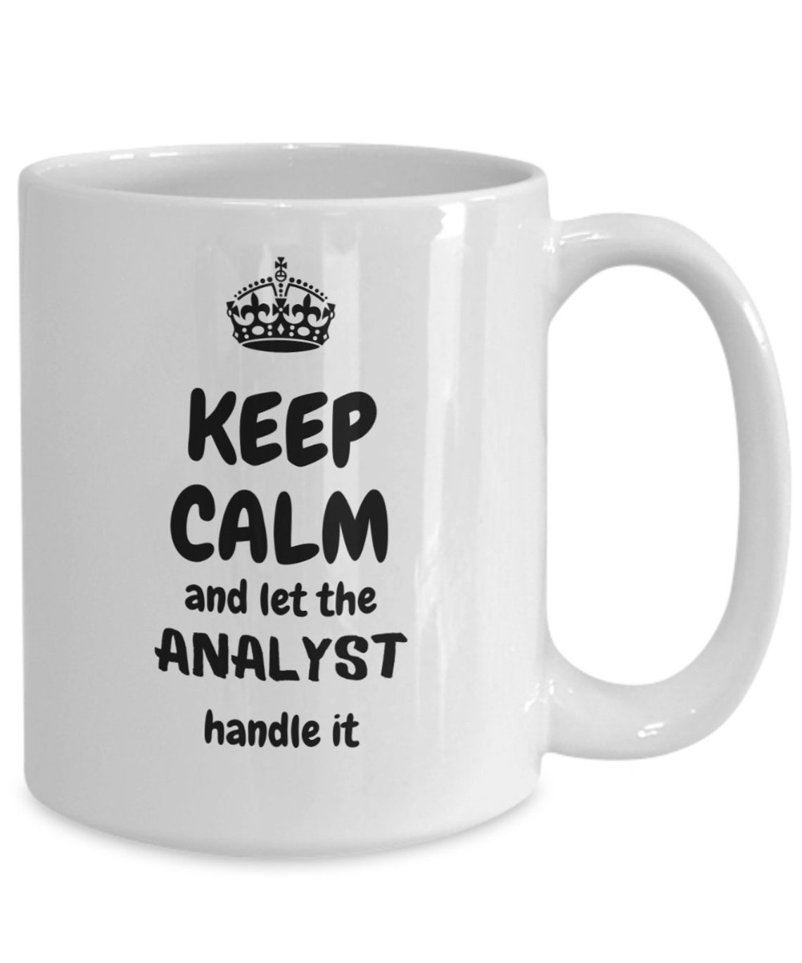 Funny Analyst Coffee Mug, Financial Research Gifts, Market Operations ...