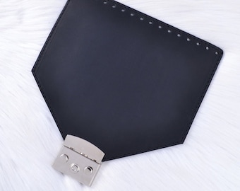 Genuine Leather Clasp for a Backpack or Wallet Flap for a - Etsy