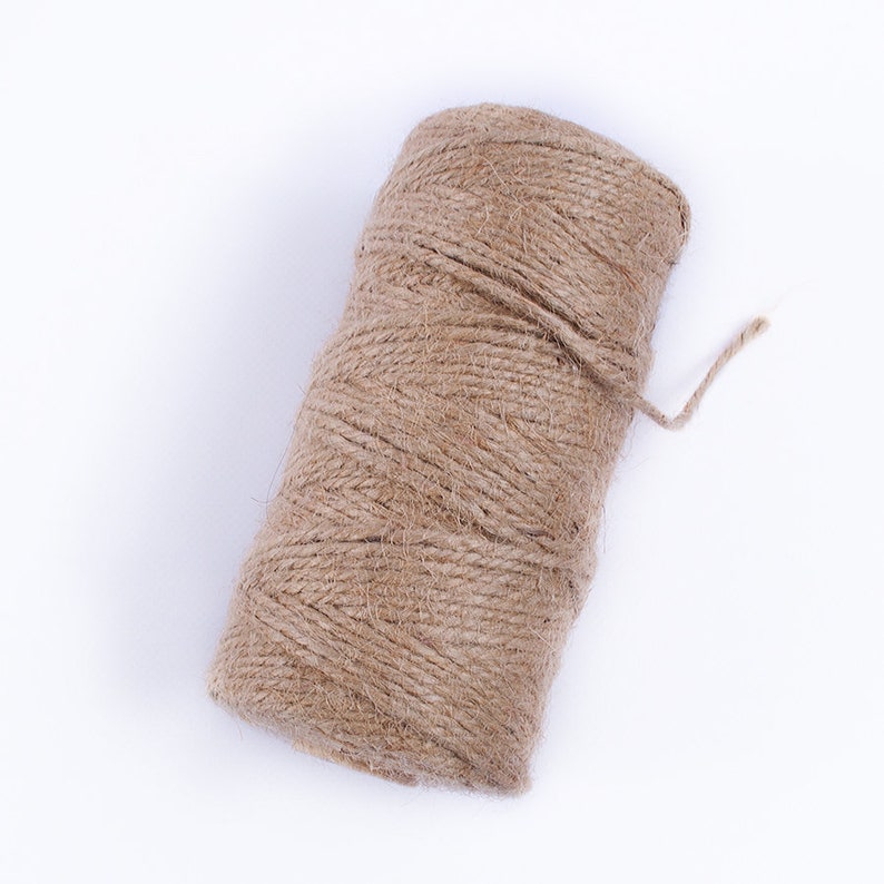 Jute Cord 3 Mm. Natural Cord for Knitting and Wrapping Things - Etsy