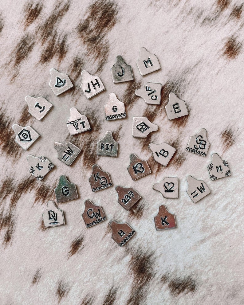 Small Initial/brand Necklace - Etsy