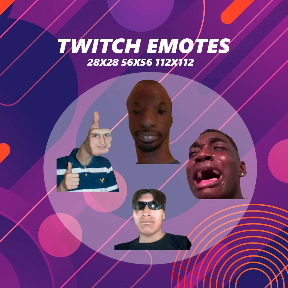 People Twitch Emotes Twitch Emotes Discord Cute Custom Emotes - Etsy